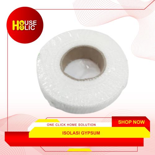 Jual Isolasi Gypsum / Lakban Gipsum / Lem Fiber Tape / Fibertape / Lem ...
