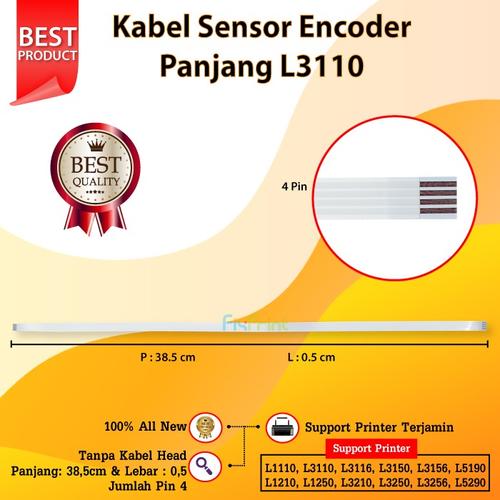 Jual Kabel Sensor Encoder Printer Epson L3110 L1110 L5190 L3150 L3156 ...