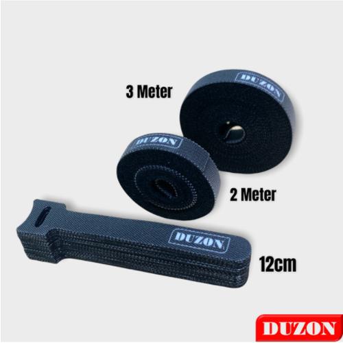 Jual VELCRO CABLE | STRAP PENGIKAT PEREKAT KABEL - 3 Meter DUZON - Kota ...