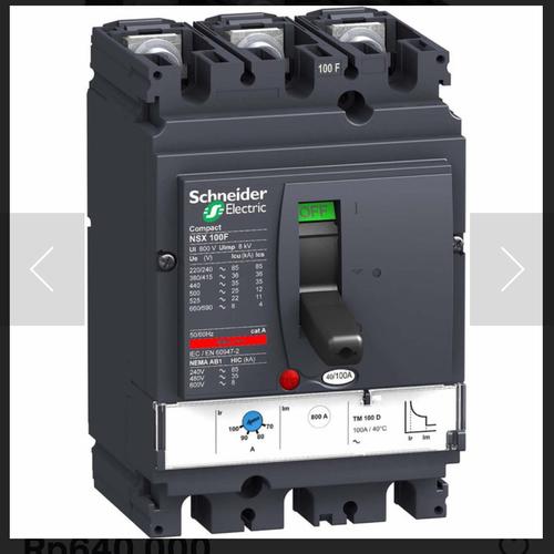 Jual MCCB NSX 100F 3P 16A/25A/32A/40A/50A/63A/80A/100A SCHNEIDER - 80A - Kota Tangerang - Denny ...