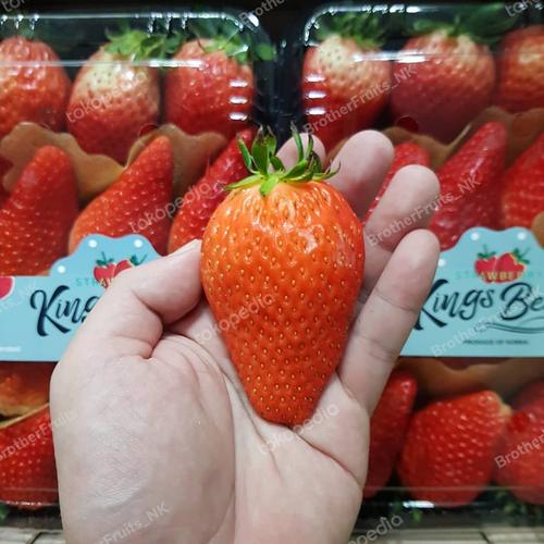 Jual Strawberry korea Kingberry Premium Jumbo 1box - Jakarta Barat ...