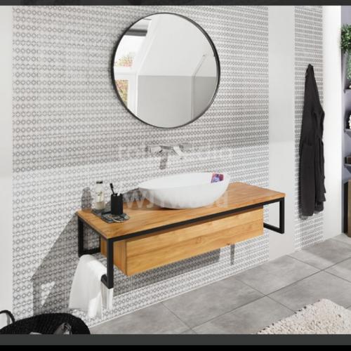 Jual meja wastafel floating meja sink kayu indutrial - Kota Tangerang ...