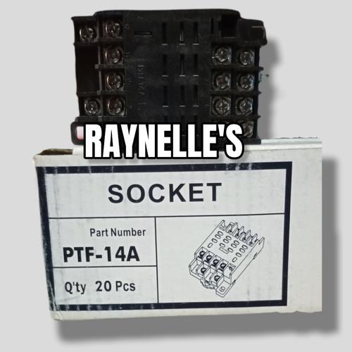 Jual SOCKET RELAY PTF-14A / SOCKET RELAY LY4 LY4N 14 PIN - Jakarta ...