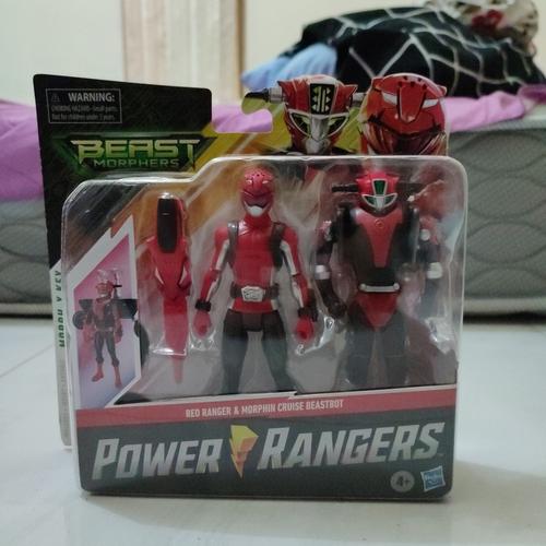 Jual Power Rangers Beast Morphers Red Ranger and Morphin cruise ...
