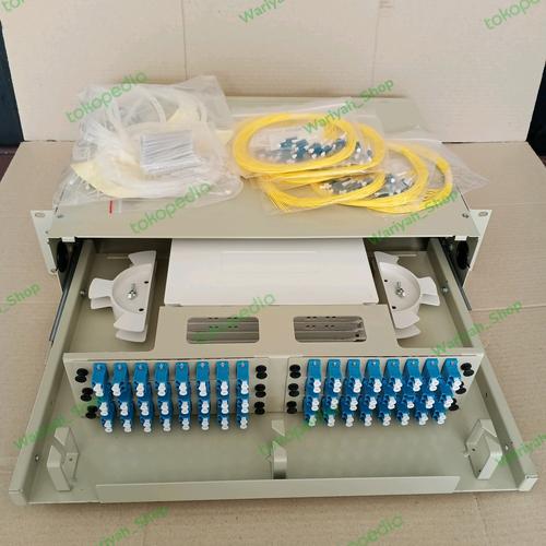 Jual OTB Rack 96Core LC-LC Singlemode Model RXS/NWC Komplit ( Fullset ...