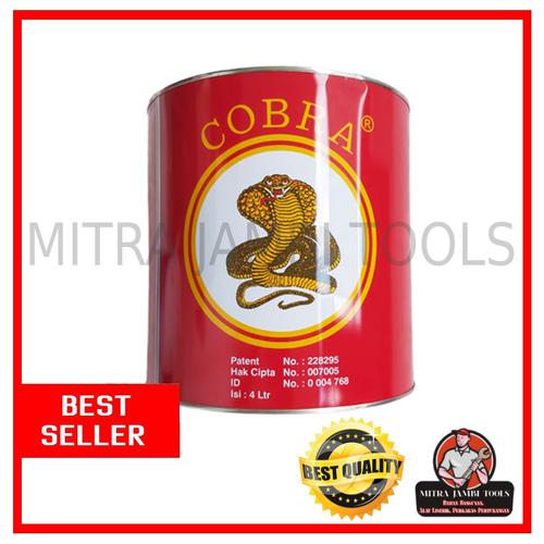 Jual THINNER COBRA MERAH 4,8 LITER / PENGENCER CAT BESI DAN KAYU - Kota ...