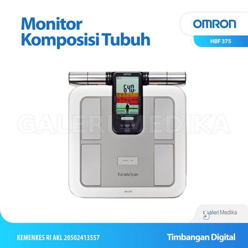 Jual Timbangan Badan Digital Omron Karada Scan HBF-375 Body Fat Monitor ...
