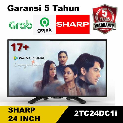 Jual LED TV 24 INCH DIGITAL SHARP 2TC24DC1I digital tv 24 " sharp ...