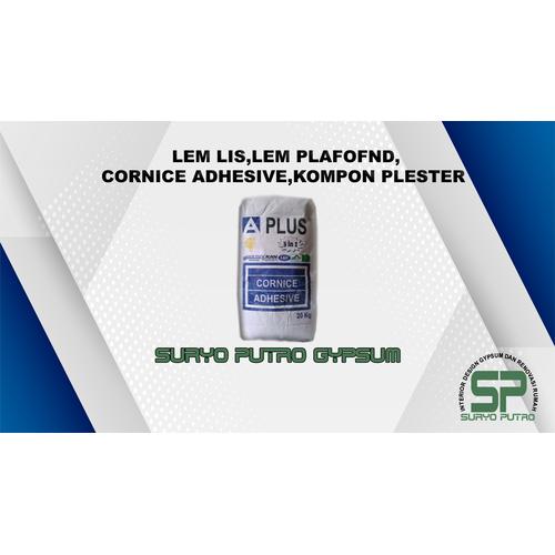Jual LEM PLAFOND/LEM LIST GYPSUM/CORNICE ADHESIVE / KOMPON PLESTER 1KG ...