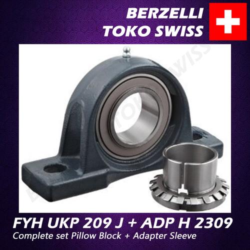 Jual FYH UKP 209 J with ADP H 2309 Complete set Pillow Block with ...