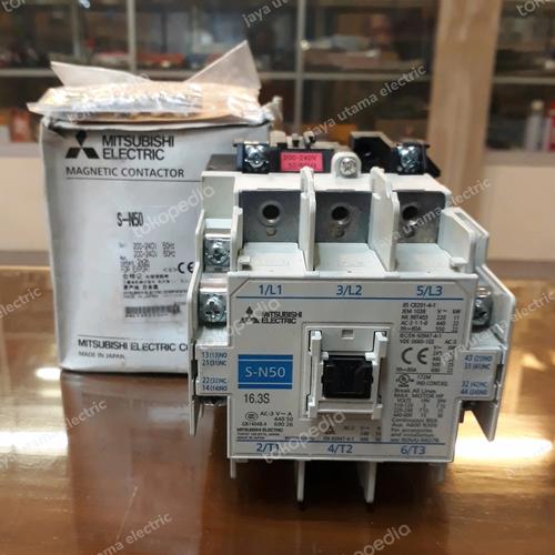 Jual Magnetic Contactor S-N50 200-240V 50/60Hz Mitsubishi - Jakarta ...