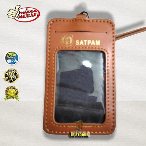 Jual Tempat Id Card SATPAM / Id Card Holder Satpam / Name Tag Holder ...