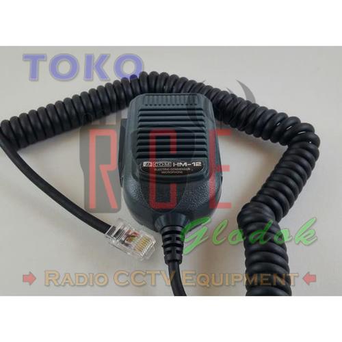 Jual Extramic Radio Rig D Antenna HM-12 Hand Mic IC-2300 IC-2200 IC ...