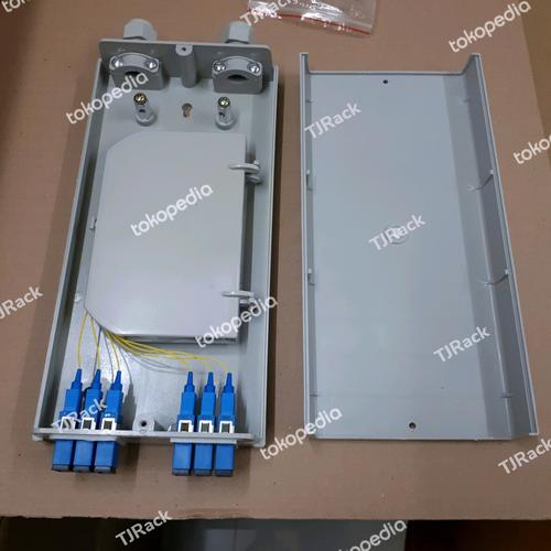 Jual odf 6 core SC UPC lengkap adaptor pigtail - Jakarta Pusat - TJRack ...