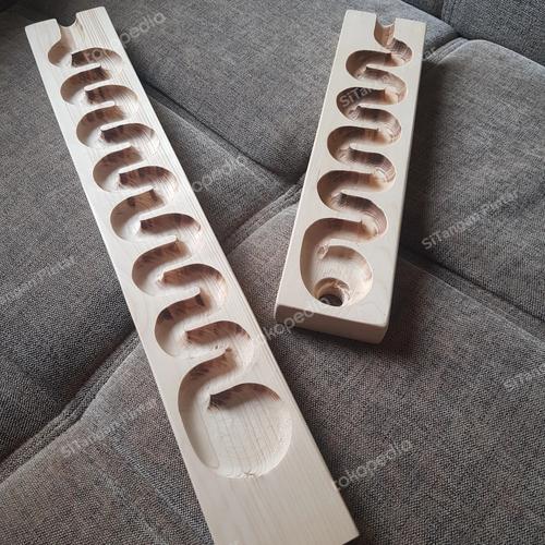 Jual Marble run Marble Maze Marble Race Wooden Marble - Hole - Kab ...