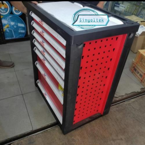 Jual Toolbox cabinet trolley tool bok 7 susun /lemari perkakas kunci ...