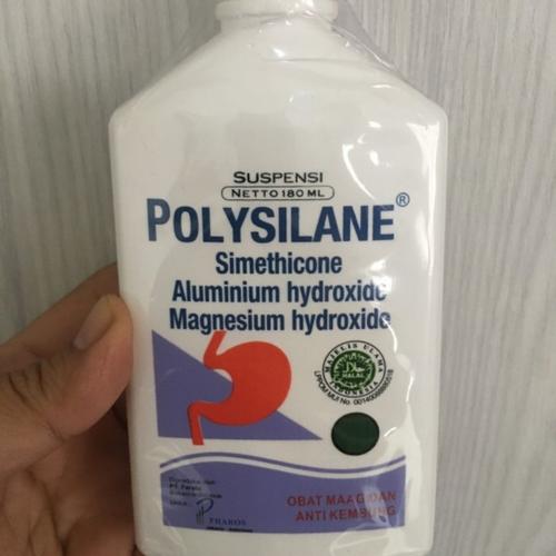 Jual Polysilane Sirup 180 ml Suspensi | Polisilane Obat Maag Asam ...