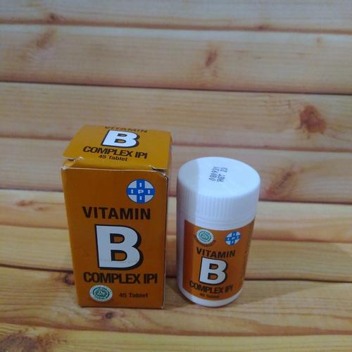 Jual VITAMIN B COMPLEX IPI, 1 BOTOL @45 tablet - Kota Tangerang ...
