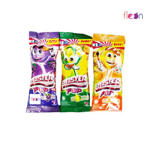Jual Blaster POP Permen Lollipop Buah SATUAN - Blaster Mango - Kota ...