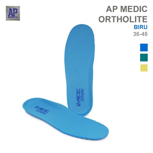 Jual AP Boots Footbed SOL AP Medic Biru - Ortholite - 38 - Jakarta ...