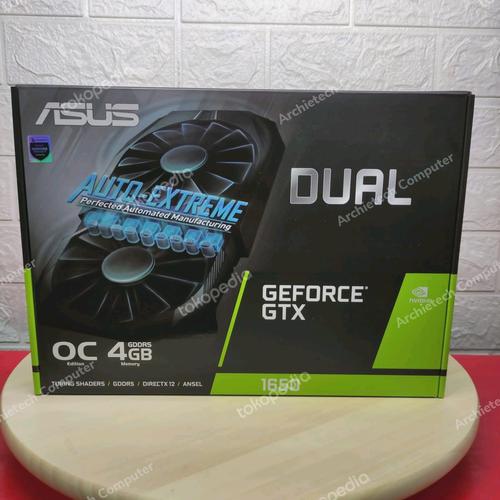 Jual ASUS Dual GTX 1650 4GB GDDR5 OC Edition GTX1650 NVIDIA GeForce - Kota Denpasar - Archietech ...