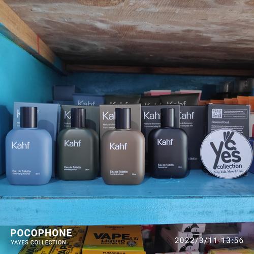 Jual Kahf Eau de Toilette 35 ml Parfum Cowok Pria body spray kaft kaf ...