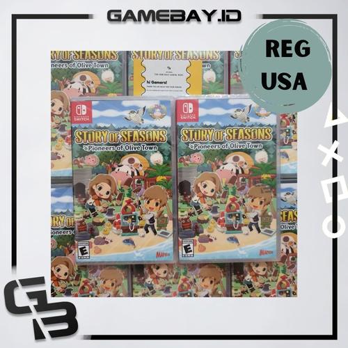 Jual Story of Seasons Pioneers of Olive Town Nintendo Switch - Reg Usa ...