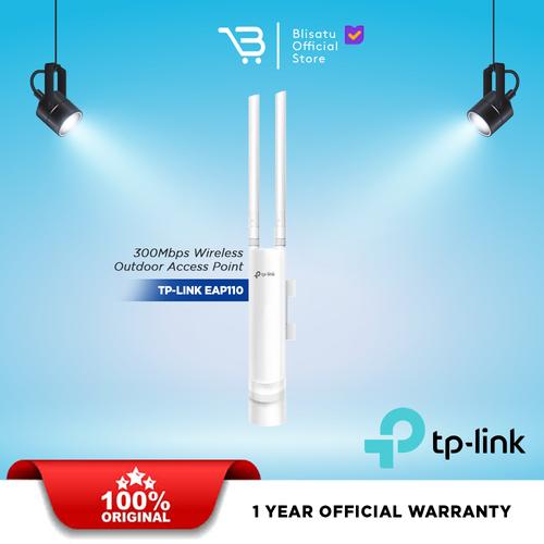 Promo Tp-link EAP110-Outdoor 300Mbps Wireless N Outdoor Access Point ...