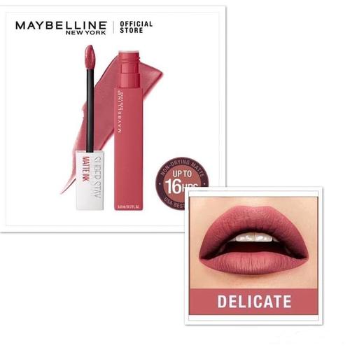 Promo MAYBELLINE Superstay Matte Ink DELICATE-225 Lipstick Make Up ...