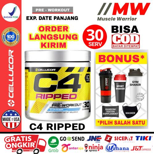 Jual C4 Ripped 30 serv C4 Ripped 30 servings Cellucor PWO C4 Ripped ...
