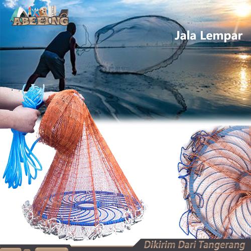 Jual Jala Ikan Lempar Nilon Jala Ikan Dan Udang Siap Pakai Net Cage ...