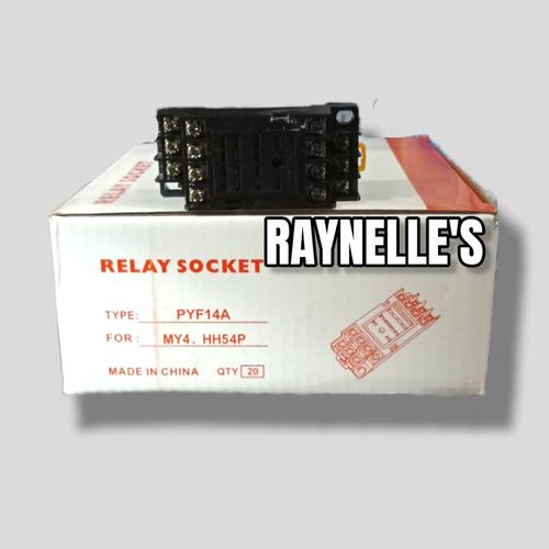 Jual SOCKET RELAY PYF-14A / PYF14A FOR MY4 / MY4N - Jakarta Barat ...