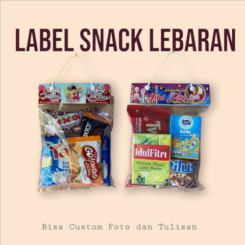 Jual Label Snack Idul Fitri Lebaran Custom 10 Pcs - Kab. Brebes ...