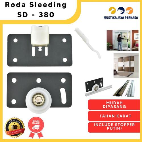 Jual Roda SD 380 Sleding Pintu Lemari Geser Huben Sliding Sleeding Rel ...