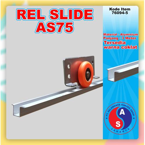 Jual SET Roda dan Rel Rail Sliding WINSTON Pintu Lemari Cabinet ...