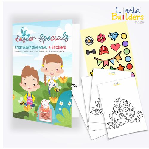 Jual SET MEWARNAI & AKTIVITAS PASKAH + STICKER - EASTER SPECIALS - Kab ...