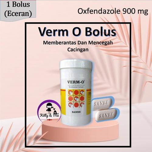 Jual VERM O BOLUS OBAT CACING UNTUK SAPI, KERBAU & KUDA (ECERAN PER ...