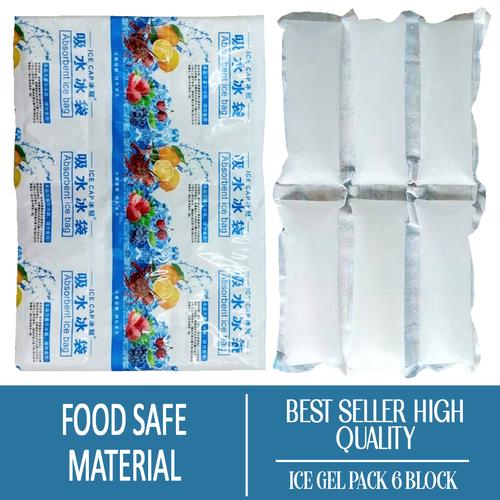 Promo Ice Gel Pack Thermafreeze Pengganti Dry Ice Isi 6 Besar Model ...