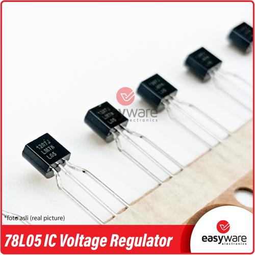 Jual IC 78L05 TO-92 LM78L05 Voltage Regulator - Kota Bandung - EasyWare ...