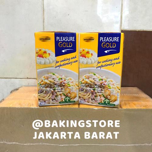 Jual Pleasure Gold Master Gourmet Cooking Cream | Krim Masak 1 L ...