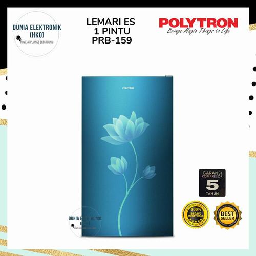 Promo KULKAS POLYTRON PRB159 PRB 159 LEMARI ES 1 PINTU LOW WATT 150 ...