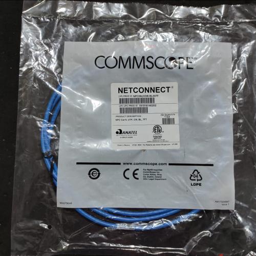 Jual Commscope Patch Cord UTP Cat.6 7 feet - 2 meter - Kota Surabaya ...