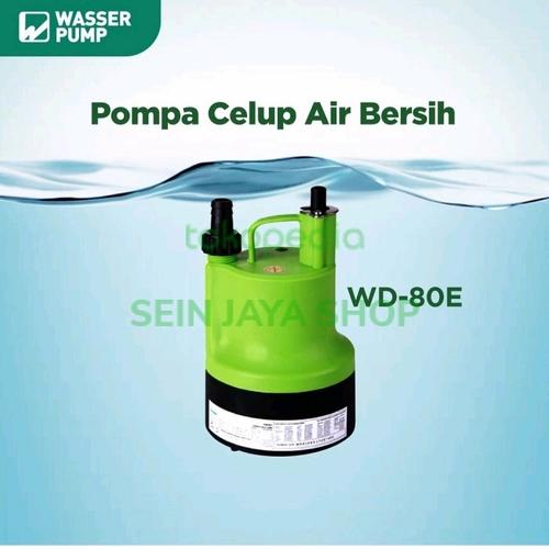 Jual Pompa Celup/Kolam/Ikan/Rendam WASSER WD-80E(80Watt & 4.5Meter ...