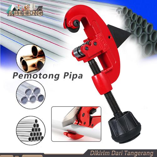 Jual Alat Pemotong Pipa Besi 3-28mm Pipe Cutter Aluminium - Merah ...