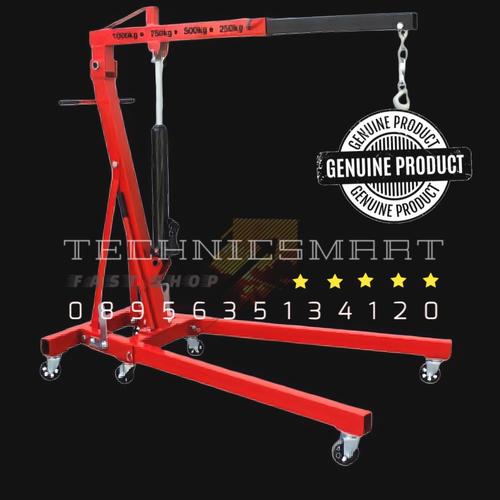 Jual Alat angkat Berat 2Ton Engine Crane Fixed Alat angkat trasmisi ...