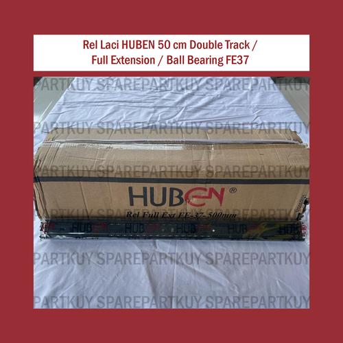 Jual REL LACI HUBEN FULL EXTENSION / DOUBLE TRACK PANJANG 50 CM TIPE FE ...