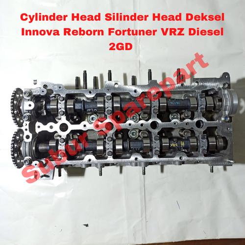 Jual Cylinder Head Silinder Head Deksel Innova Reborn Diesel 2GD ...