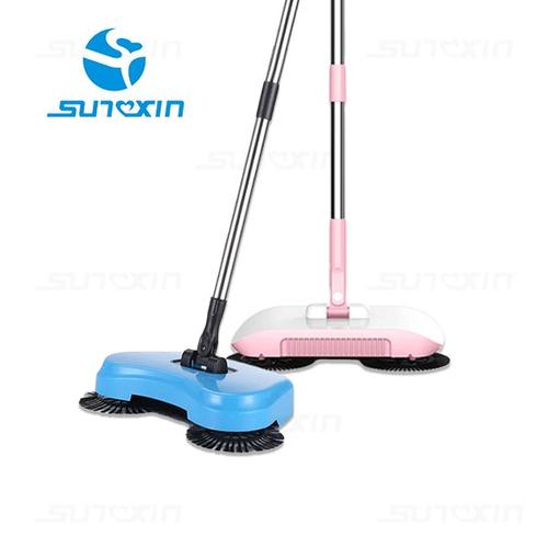 Promo Sapu Otomatis 360 Derajat / Sapu Praktis / Sapu Modern - NEW-PINK ...