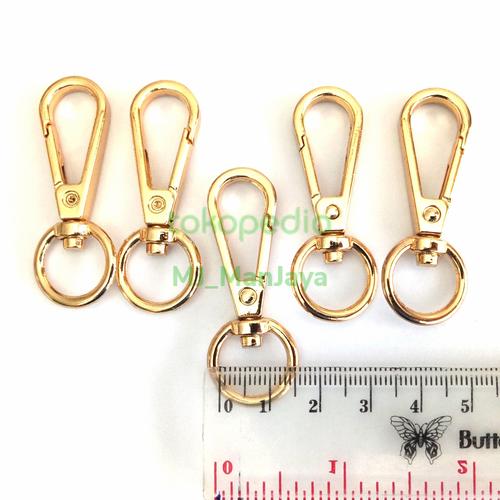 Jual Aksesoris Tas Kaitan Bulat Tebal Uk 1,3 cm (per 1pcs) Warna Ligth ...