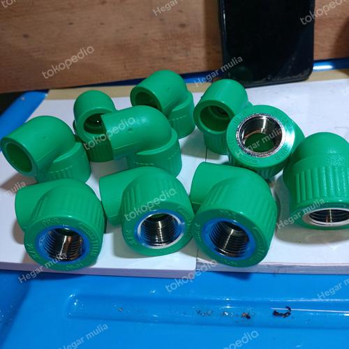 Jual Elbow Drat Dalam Pppr 1/2" inch rucika Kelen piting pipa - Jakarta ...